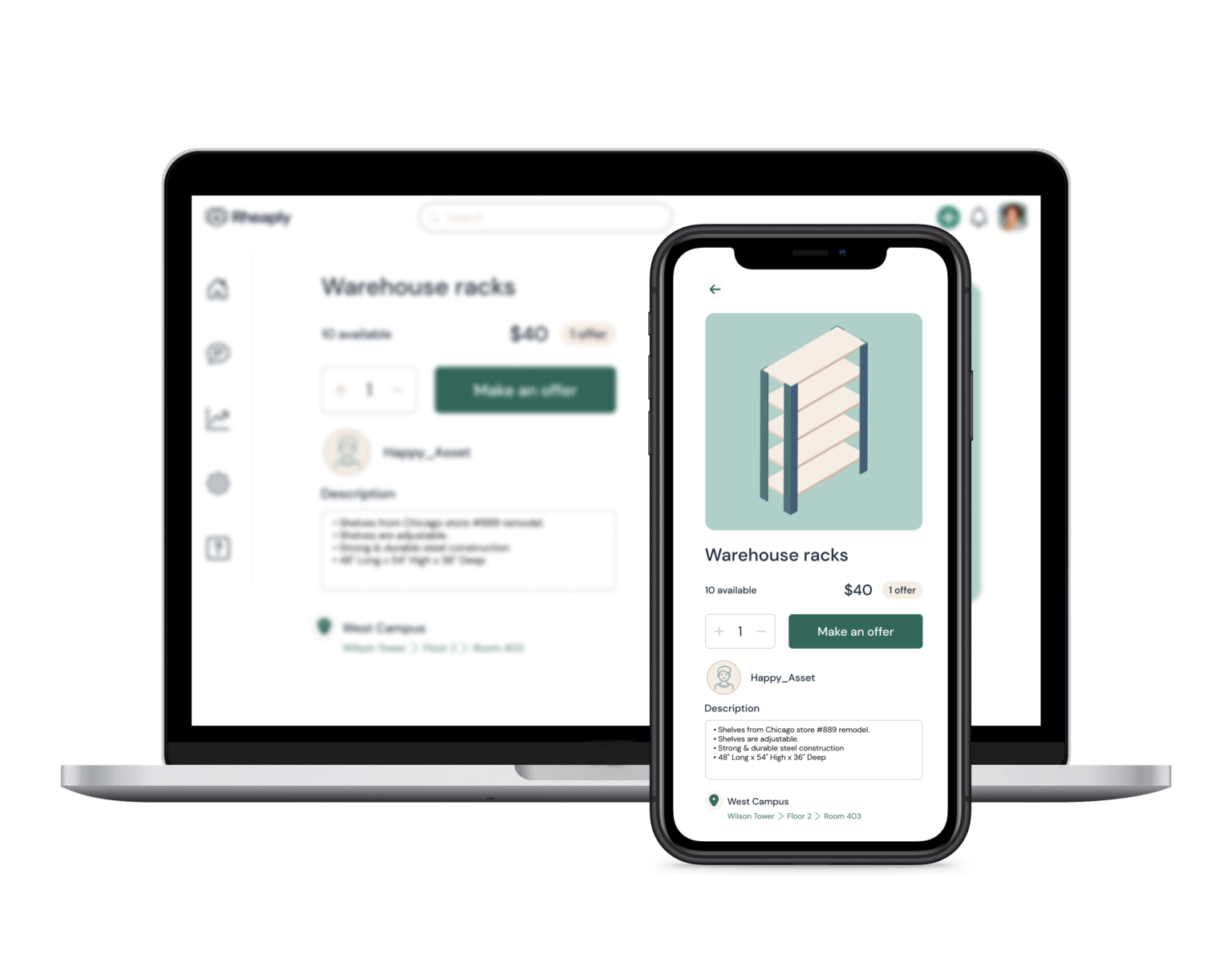 The Rheaply Platform for Reuse At Scale - Rheaply