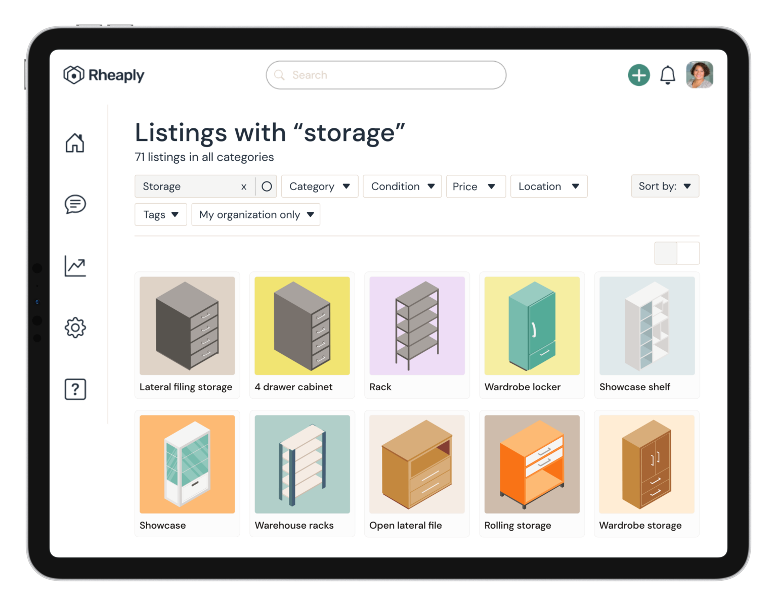 The Rheaply Platform for Reuse At Scale - Rheaply