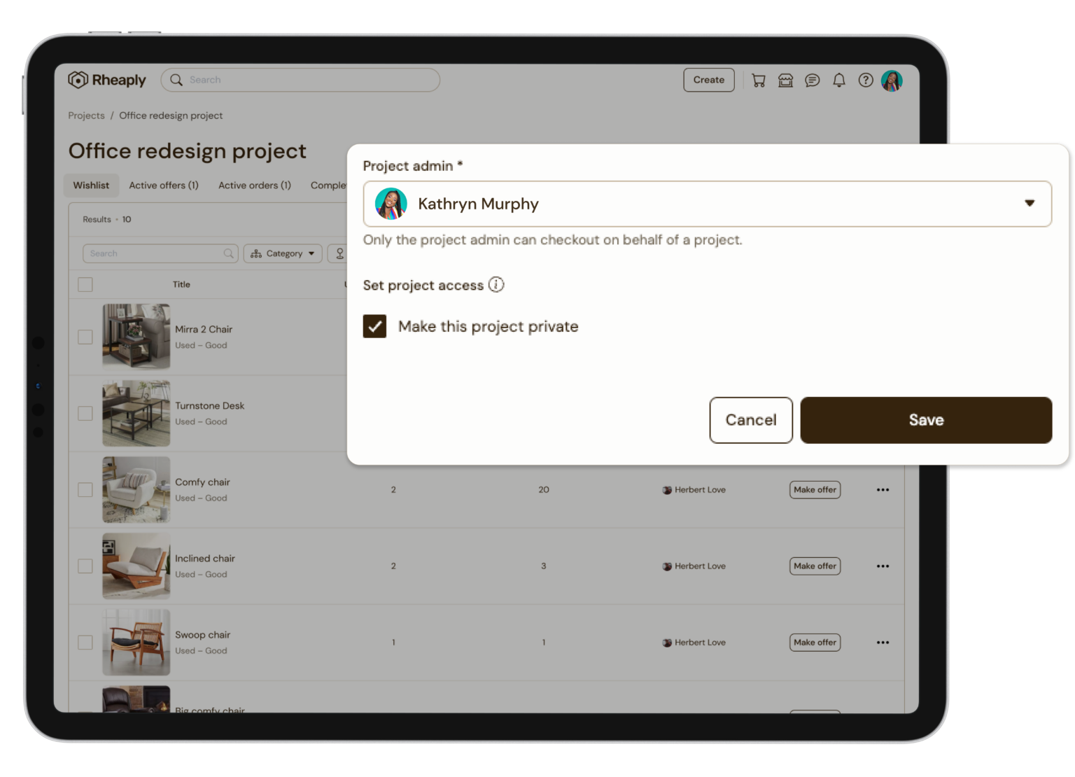 Internal Reuse for Maximized Asset Utilization | Rheaply