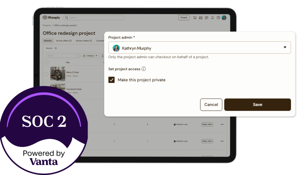 Recapture Value with Sustainable Disposition | Rheaply Next Life